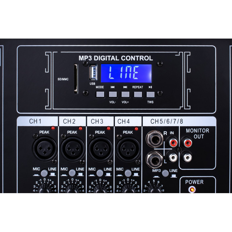 Sound equipment set with mixer Maximum Acoustics ARENA.380