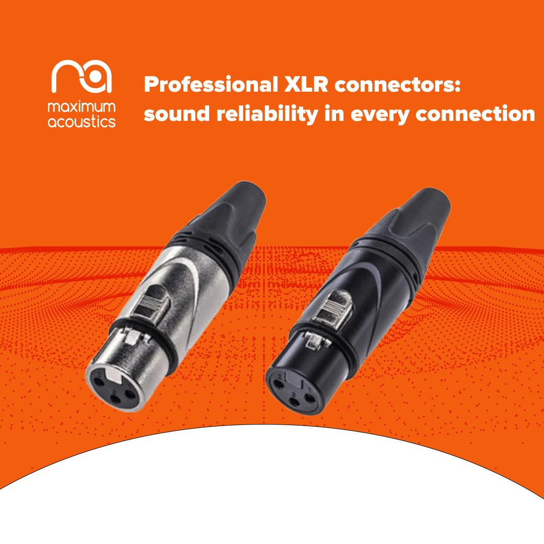 Professional XLR connectors: sound reliability in every connection